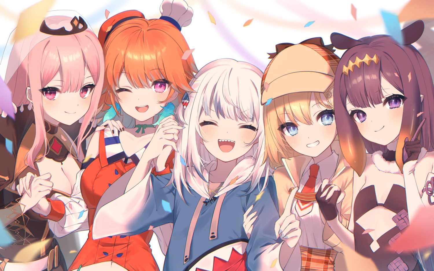 hinakano h hololive hololive english gawr gura mori calliope ninomae ina'nis takanashi kiara ...